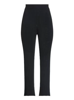 MAISON MARGIELA Bootcut Knit Trousers - Black