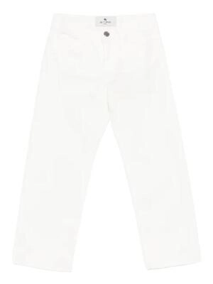 Etro Embroidered Trousers - White