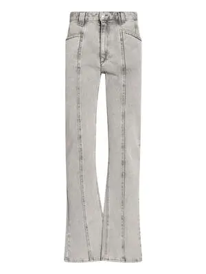 Isabel Marant Étoile Isabel Marant Stretch Gabardine Pants Gray