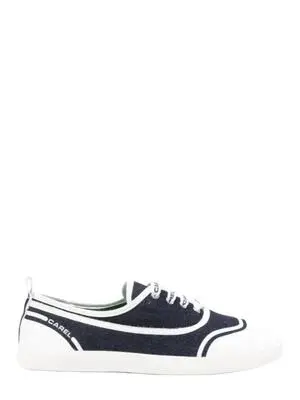 CAREL Sol Denim Sneakers - Black