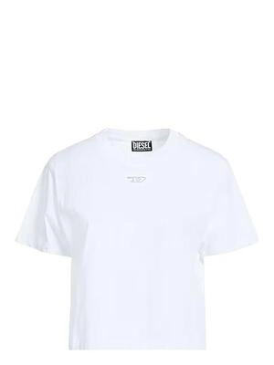 DIESEL® Solid Color Short Sleeve T-shirt - White