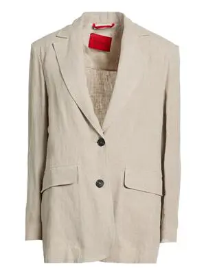 MAXCO. Single- Linen Suit - Sand-colored