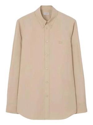 Burberry Slim Fit Cotton Shirt - Oat-beige