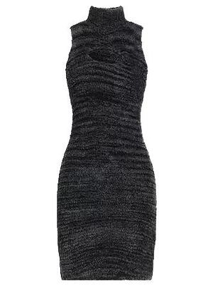 DIESEL® Two-tone Sleeveless Slim Fit Dress - Black