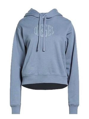 DIESEL® French Terry Hoodie With Logo Detail - Blue