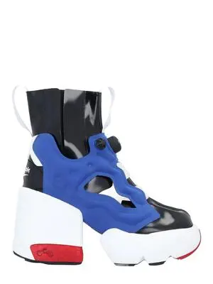 REEBOK X MAISON MARGIELA Multi-color Leather Ankle Boots - Black