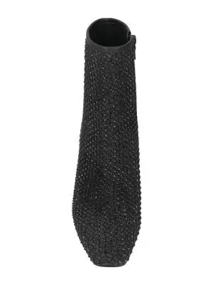 Rag & Bone Embellished Square Toe Boots - Black