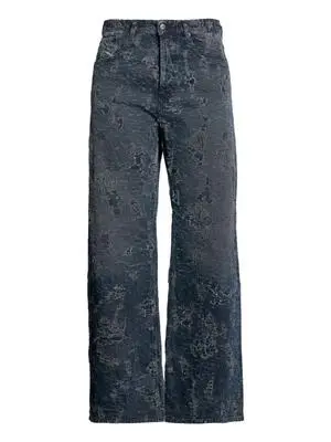 DIESEL® Dark Wash Wide-leg Jeans - Blue