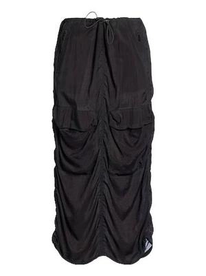DIESEL® Diesel Ruched Skirt With Embroidered Logo