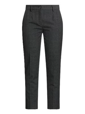 Dolce & Gabbana Plaid Flannel Trousers - Black