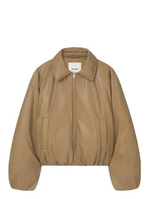 Nanushka Asger Balloon Jacket - Brown