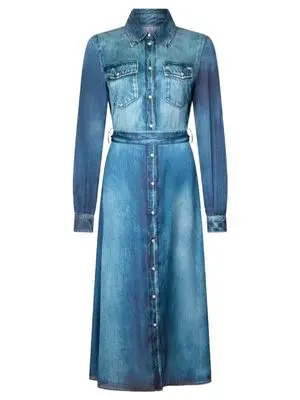 LIU JO Liu Jo Digital Printed Long Dress