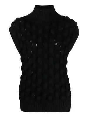 SIMONE ROCHA Sleeveless Turtleneck Sweater