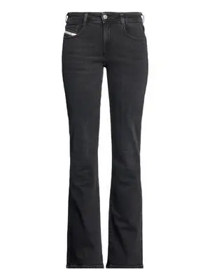 DIESEL® Flared Denim Trousers - Black
