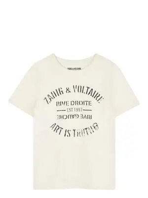 ZADIG&VOLTAIRE Zadig & Voltaire Graphic Print Crewneck T-Shirt