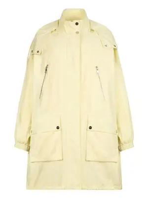 Liu Jo Hooded Waterproof Pocket Parka - Yellow