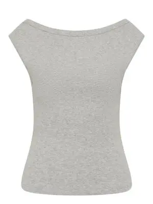 ST. AGNI Ballerina Top - Gray