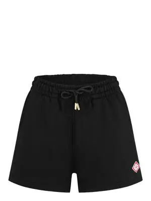 Casablanca Logo Shorts - Black