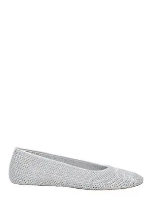 Burberry Burberry Cutout Ballet Flats Silver