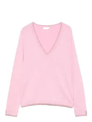 Liu Jo V-neck Sweater - Pink