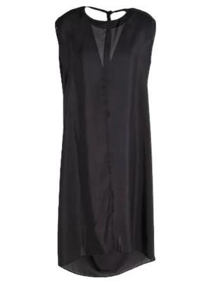 MAISON MARGIELA Sleeveless Slim Fit Dress - Black