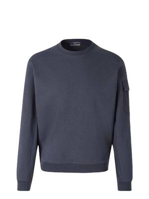 Herno Long Sleeve Crewneck Sweatshirt - Black