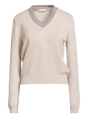 Brunello Cucinelli Cashmere V-neck Top With Sequins - No