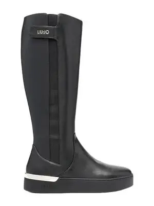 LIU JO Liu Jo Silvia 89 Logo-Print Boots