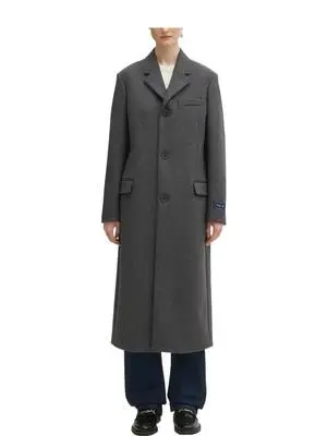 SPORTY  RICH Sporty & Rich Long Button Coat