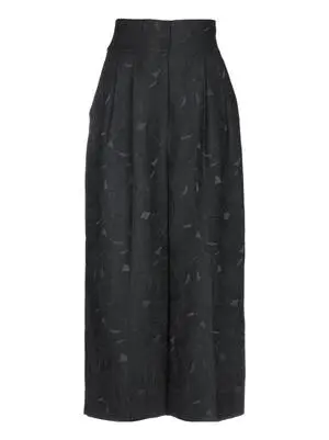 DOLCE & GABBANA Dolce & Gabbana Printed Wide-Leg Trousers