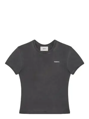 COPERNI Coperni Cropped Logo T-Shirt