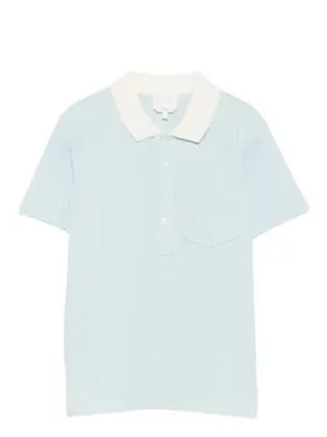 A.p.c. Half-button Polo Top - Blue