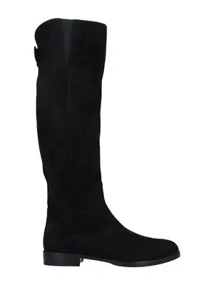 Dolce & Gabbana Over-the-knee Suede Boots - Black