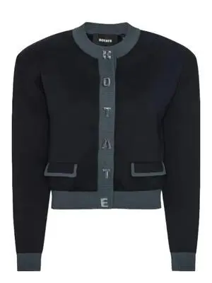 ROTATE BY BIRGER CHRISTENSEN ROTATE Letter Button Cardigan