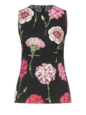 DOLCE & GABBANA Dolce & Gabbana Sleeveless Floral Print Top