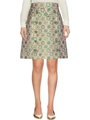 DOLCE & GABBANA Dolce & Gabbana Colorful Jacquard Wrap Skirt