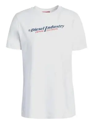 DIESEL® Printed Short Sleeve T-shirt - White