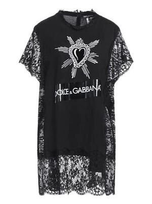 DOLCE & GABBANA Printed Short-sleeved T-shirt