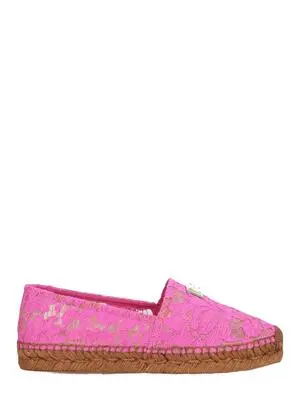 Dolce & Gabbana Dolce & Gabbana Lace Espadrilles Pink