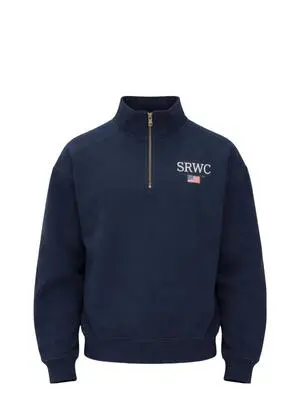 SPORTY  RICH Sporty & Rich Half-zip Sweatshirt - No