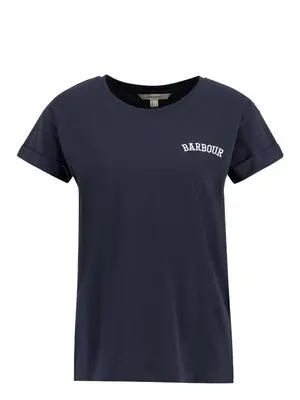 Barbour Barbour Logo Crew Neck T-Shirt Black
