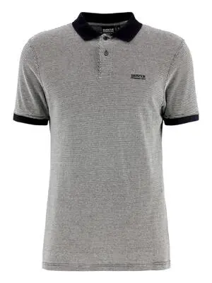 Barbour Logo Embroidered Polo Shirt - Gray