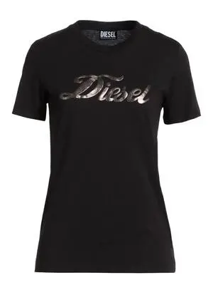 DIESEL® Diesel Short Sleeve Printed T-Shirt Black