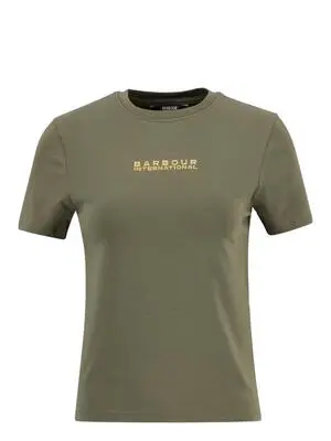 Barbour Logo Crew Neck T-shirt - Green