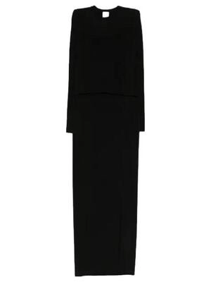 Nanushka Shada Maxi Dress - Black