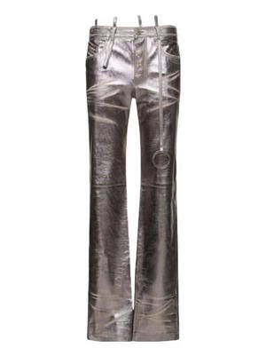 ATTICO Attico Five-Pocket Metallic Jeans