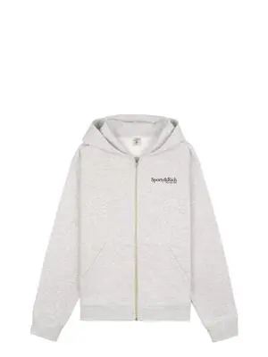 SPORTY  RICH Sporty & Rich Run Club Zipped Hoodie - No