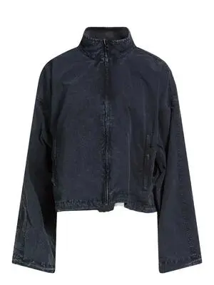 DIESEL® Casual Jacket With Zipper And Pockets - Blue