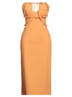 Jacquemus Sleeveless Maxi Dress - Orange