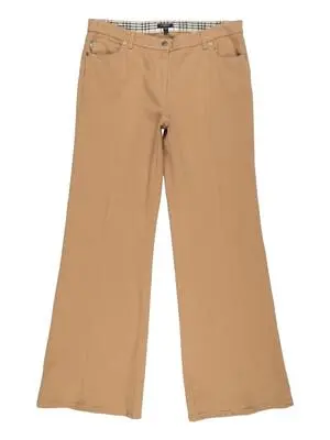 Burberry Loose Trousers - Camel